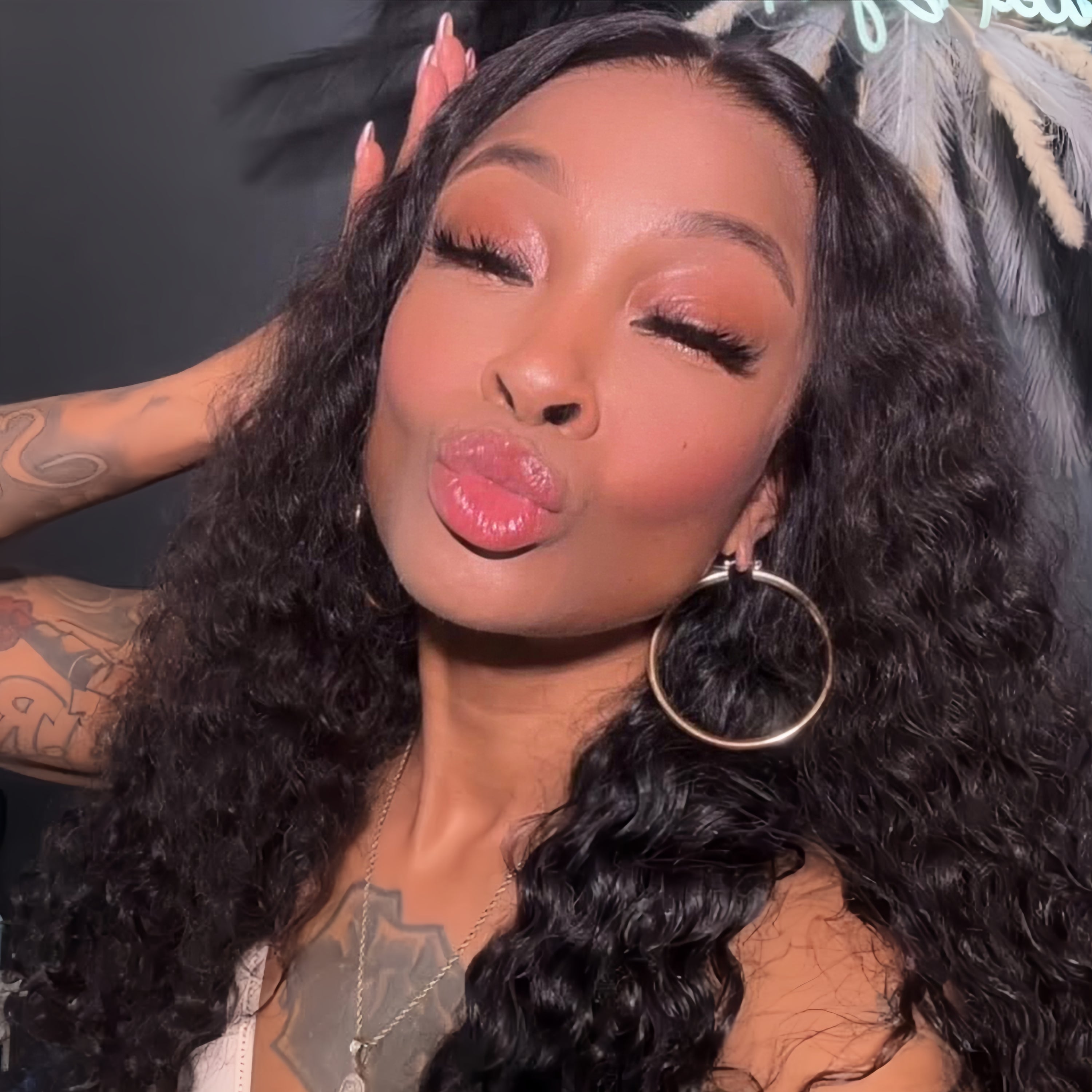 Raw Exotic Curly 13x4 HD Lace Front Wig